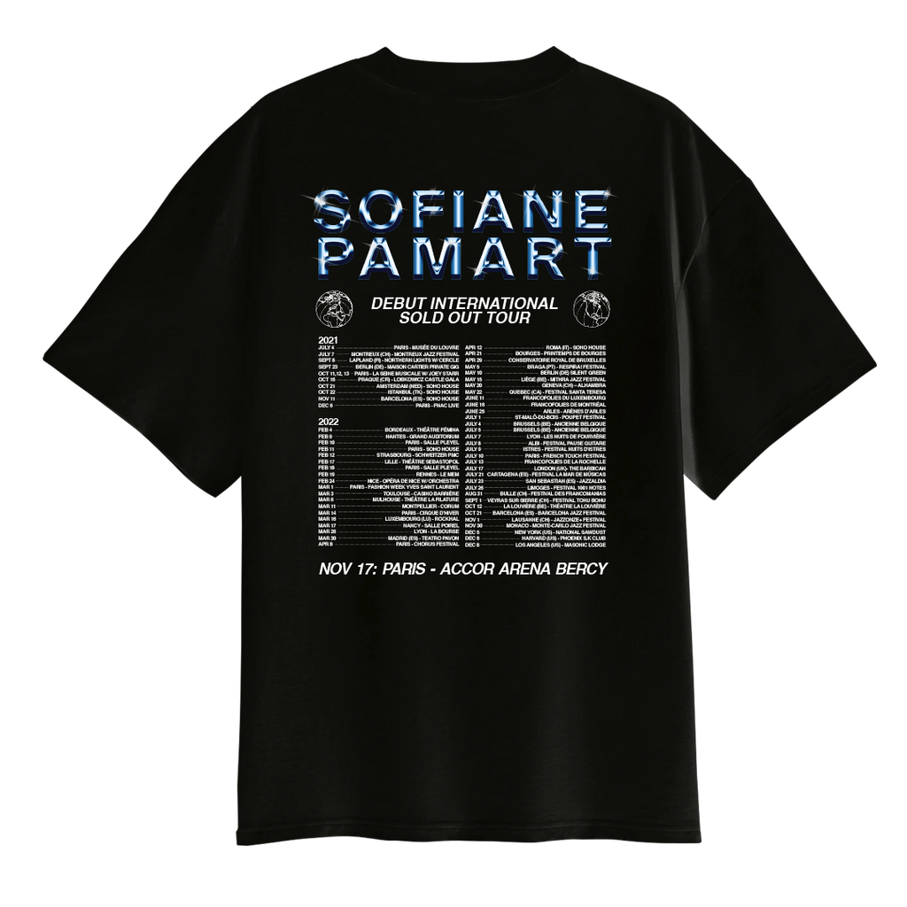 T-SHIRT PREMIÈRE TOURNÉE INTERNATIONALE – sofianepamart.com