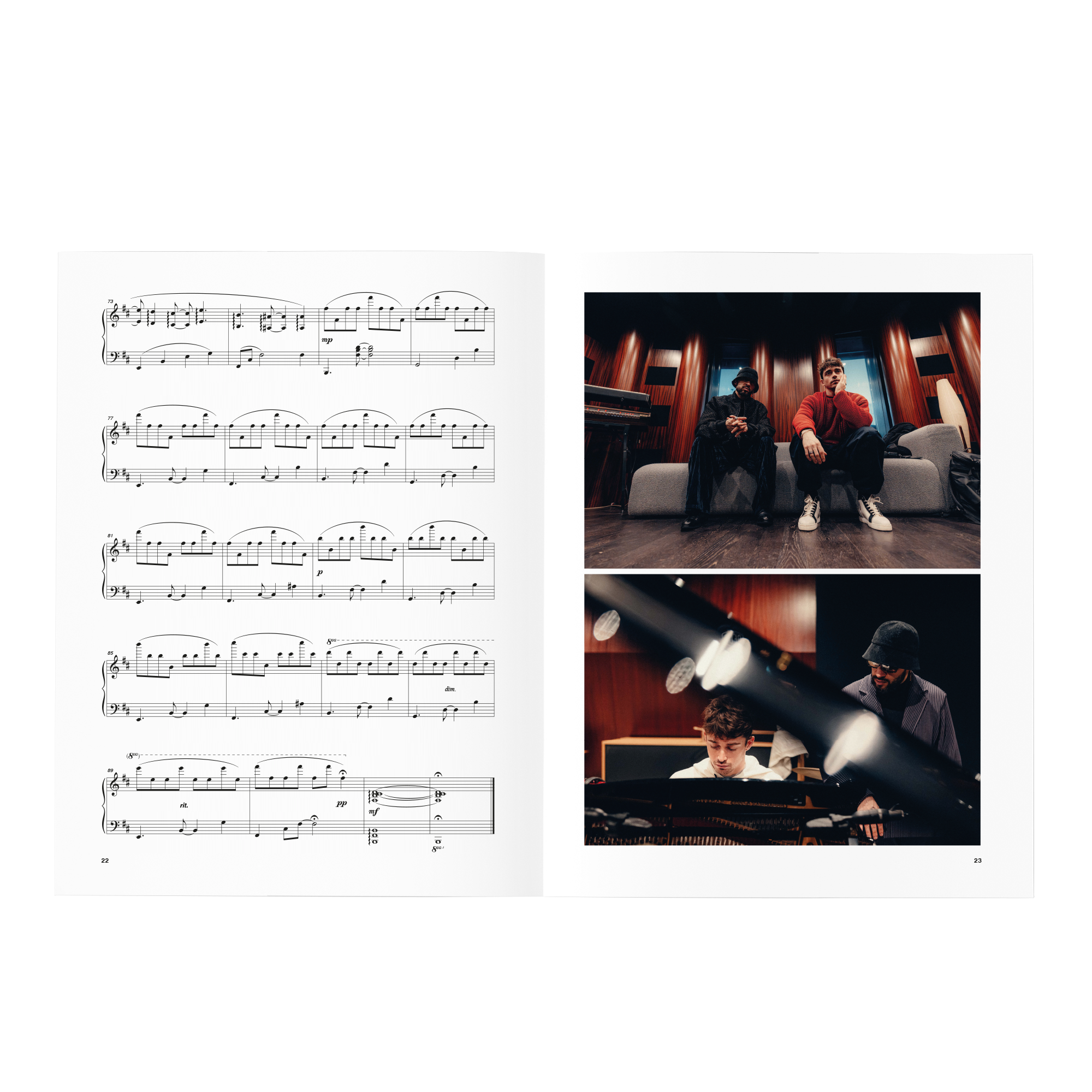 DREAMERS - PIANO SCORES – sofianepamart.com